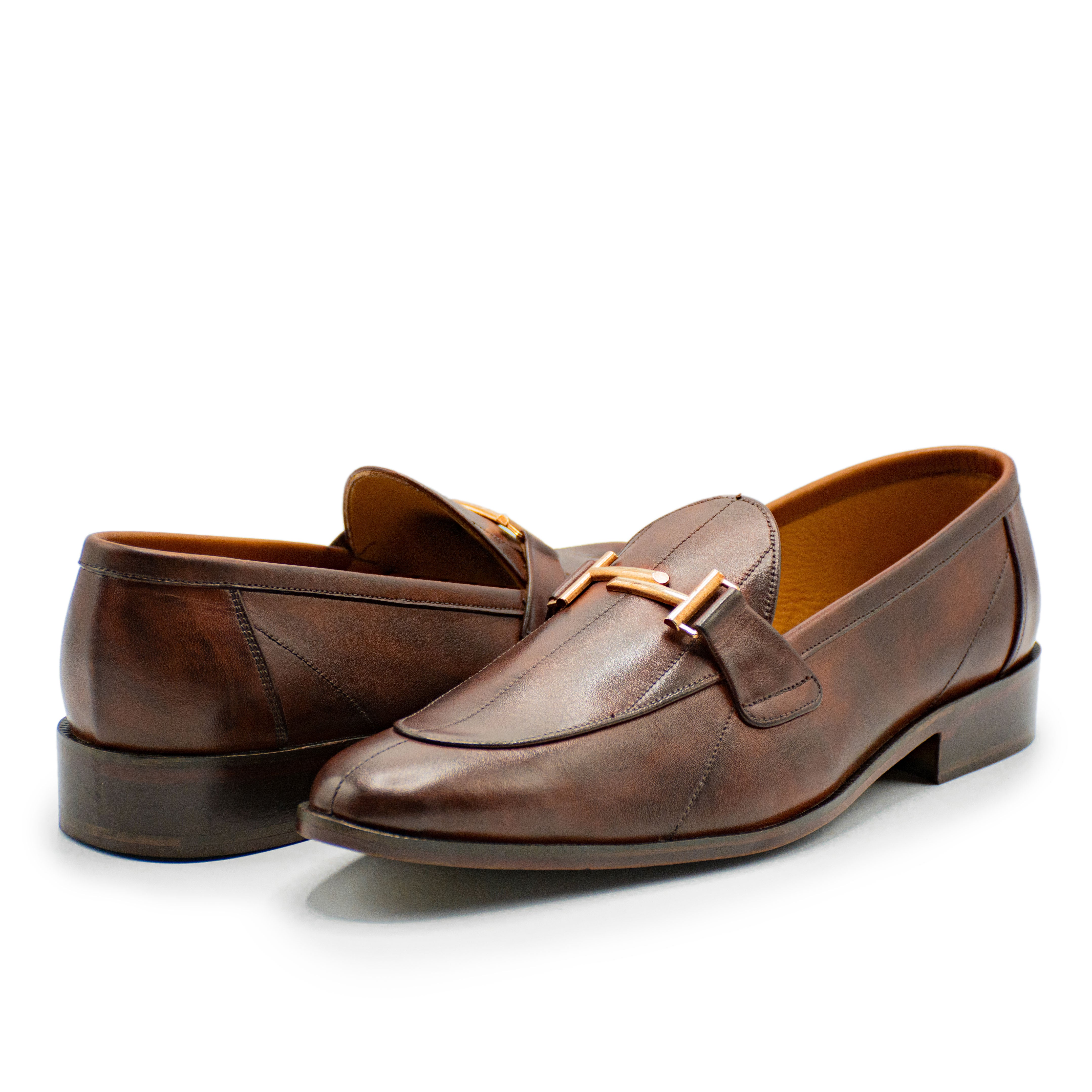 FORMAL SLIP-ONS BROWN – harrysretail